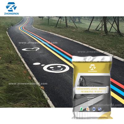 China Quick Drying High Reflectivity Thermoplastic Road Marking Paint Resistant to Fading for Roads and Highways for sale