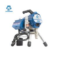 China Movable 495 3200psi Electric Airless Paint Sprayer For Roof Coatings 1500 Watt for sale
