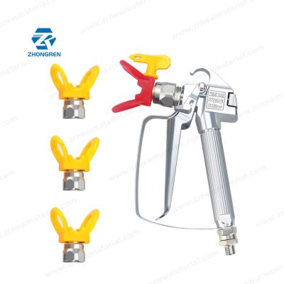 China Professional High Pressure Airless Painting Paint Spray Gun 3600PSI 227Bar 517 Adjustable Nozzle For DIY / Marine / Car for sale