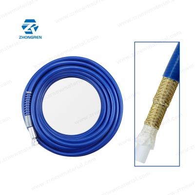 China Various Color High Pressure Airless Spray Hose Gun Accessory with Explosion-proof and Wear-resistant Latex Paint Coating Tubes for sale