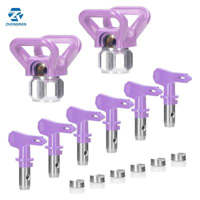 China Customizable Airless Spray Gun Nozzle Industrial Building Coating Stainless Steel Sprayer Nozzle For Paint for sale