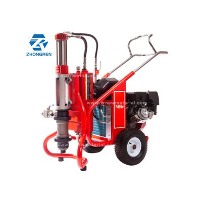 China Zhongren Professional Gasoline Powered Airless Paint Sprayer Machinefor Wall Texture Drywallgas Airless Paint Sprayer for sale
