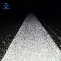 China Quick-drying Thermoplastic Reflective Road Marking Paint with Long Service Life and Customized Colors for Highways for sale