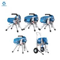 China Industrial 3200PSI 3500W Electric Airless Paint Sprayer with 8L/MIN Flow Rate for High Viscosity Paints for sale