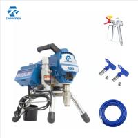 China Professional High-Pressure Brushless Plunger Sprayer Power Spray Gun For DIY LatexPaint Coating Airless Paint Sprayer Machine for sale