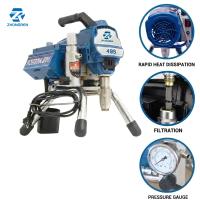 China Professional High-Pressure Brushless Plunger Sprayer Power Spray Gun For DIY LatexPaint Coating Airless Paint Sprayer Machine for sale