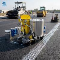 China Lithium Battery Road Marking Machine with 48V Lithium Battery, 100kg Paint Bucket Capacity, and Electric Drive for sale
