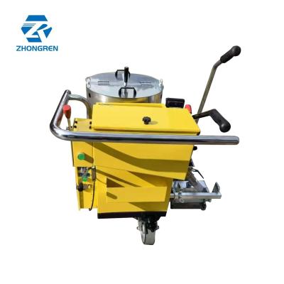 China Electric Drive Lithium Powered Hot Melt Road Marking Machine with 100kg Paint Bucket Capacity and 48V Lithium Battery for sale