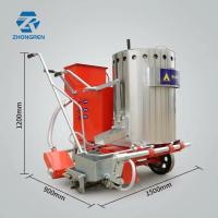 China Self Propelled Road Marking Machine with LPG Hot Melt Paint and Electric Drive - 100kg Paint Bucket Capacity for sale