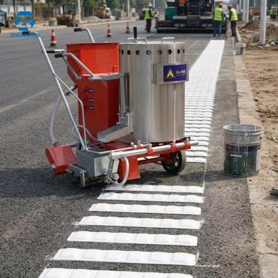 China Automatic Walking Road Marking Machine with 48V Lithium Battery and 150-450mm Marking Width for sale
