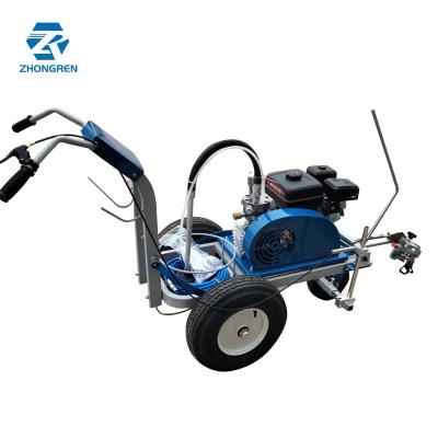China 23MPa 6.5HP Diaphragm Pump Road Marking Machine with 9600m/h Line Speed for Cold Spray Painting for sale