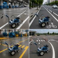 China Diaphragm Pump 23MPa 9L Road Marking Machine For Highways for sale