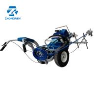 China Small Electric Airless Road Marking Machine Battery Powered Cold Spray Paint Sprayer For Road Line Marking for sale
