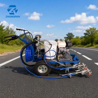 China Rechargeable Battery Electric 72V Road Marking Equipment For Traffic And Parking for sale