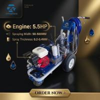 China ZR-12L Hydraulic Plunger Pump Automatic Road Marking Machine 21MPa for sale