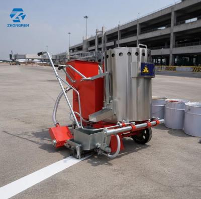 China Traffic Road Marking Spray Paint Machine Hot Melt Paint Sprayer For Airport Parking Garage Factory Area for sale