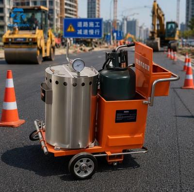 China OEM Thermoplastic Line Marking Machine With Straight Line Drawing Function for sale