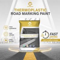 China Durable Reflective AASHTO M249 EN1871 Standard Thermoplastic Road Marking Paint with 25 Percent Glass Beads for sale