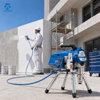 China Heavy Duty 3000PSI Electric Airless Paint Sprayer Professional High Flow Spraying Machine Wholesale Painting Tool Set for sale