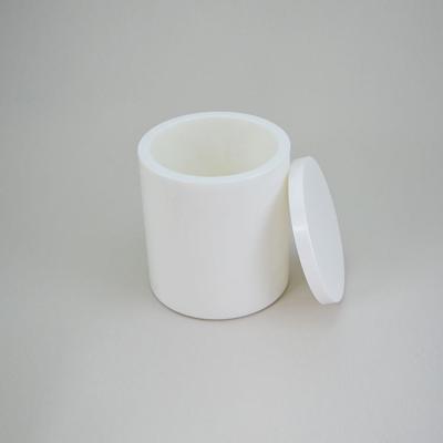 China Industrial Zirconium Oxide Grinding Jar 1 Litre Zirconia Ceramic Parts Corrosion Resistance for sale