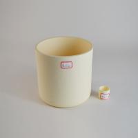 China High Purity Refractory Alumina Crucible White Color For Industrial Analysis for sale