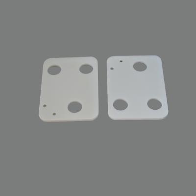 China 99.5% Al2O3 Alumina Ceramic Bobbin Corundum Plate High Wearable Custom Made for sale