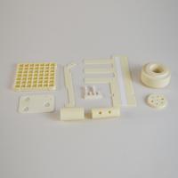 China 99% High Purity Alumina Ceramic Tube Heating Element Plates Thermal Shock Resistant for sale