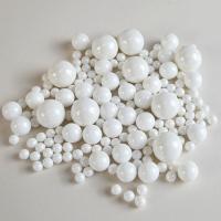 China OEM Yttrium Stabilized Zirconium Oxide Beads 3mm Zirconium Ceramic Bead White Color for sale