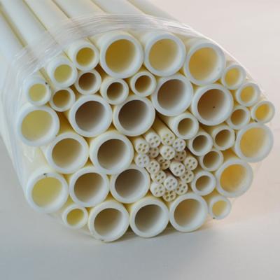 China High Purity 99% Al2o3 Ceramic Alumina Tube Electric Insulation Heat Resistance for sale