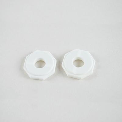 China Corrosion Resistant Alumina Ceramic Parts 95 Alumina Ceramic Gasket Electrical Insulation for sale