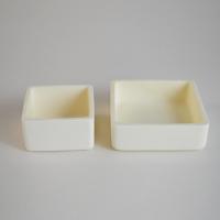 China High Temperature Alumina Crucible Boat Industrial Ceramic Combustion Boat Parts OEM for sale