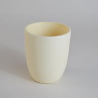 China Precision 99.5% High Purity Alumina Crucibles Ceramic TGA Crucible 3.98g/Cm3 for sale