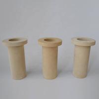China Industrial Mullite Ceramic Insulator Tube Alumina Ceramic Components High Temperature for sale