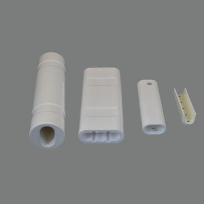 China Glazed Alumina Ceramic Parts Industrial Al2O3 Ceramic Laser Reflector Oxidation Free for sale