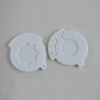 China 95% Alumina Ceramic Ring Washer Al2o3 Spacer Gasket With Hole Electrical Insulation for sale