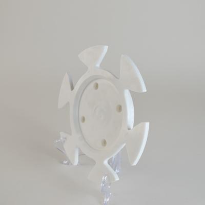 China Wear Resistant Zirconia Machining Parts YTZP ZrO2 Ceramic Insulators 6.0 G/Cm3 Density for sale