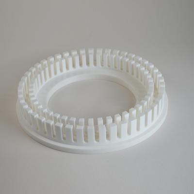 China Customized Industrial Ceramic Components Zirconia Spiral Column Bending Cutting Welding for sale