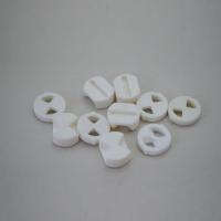 China Wear Resistance Al2o3 Ceramic Disc Industrial Use With Custom Cutting Service for sale