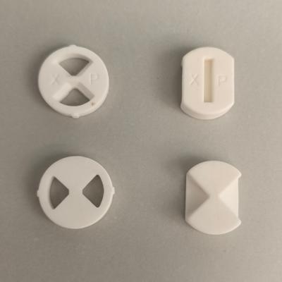 China OEM ODM Alumina Ceramic Discs For Spline Long Spindle Brass Headwork for sale