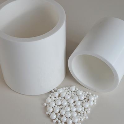 China Big Capacity Zirconium Oxide Ceramic Ball Zirconia Planetary Ball Mill Jar With Lid for sale