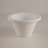 China Custom Heat Resistant Clay Ceramic Pouring Cup For Foundry Casting for sale