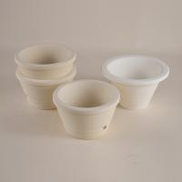 China Refractory Mullite Clay Ceramic Pouring Cup For Metal Casting Electrical Insulation for sale
