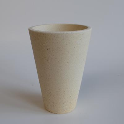 China 85x135cm Mineral Fire Assay Clay Crucible for Melting Gold Silver for sale