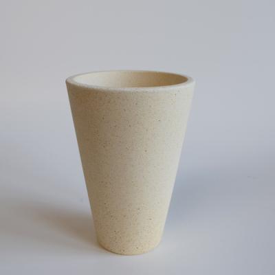 China Refractory Material Fire Clay Melting Crucible For Laboratory Gold Assay for sale