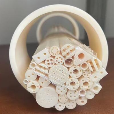 China High purity Heat-resistant porous Microporous alumina ceramic tube for sale