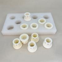 China High Purity White Alumina Ceramic Bushing With Holes Wear Resistant Insulating Aluminum Oxide Ceramic Sleeve Nozzle for sale