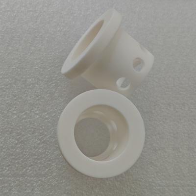 China High Purity White Alumina Ceramic Bushing With Holes Wear Resistant Insulating Aluminum Oxide Ceramic Sleeve Nozzle for sale