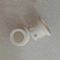 China High Purity White Alumina Ceramic Bushing With Holes Wear Resistant Insulating Aluminum Oxide Ceramic Sleeve Nozzle for sale