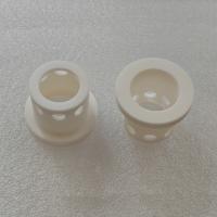 China High Purity White Alumina Ceramic Bushing With Holes Wear Resistant Insulating Aluminum Oxide Ceramic Sleeve Nozzle for sale