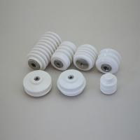 China White Multi-Rib Porcelain Isolation Post High Temperature Resistant Insulator for Inverter Busbar for sale